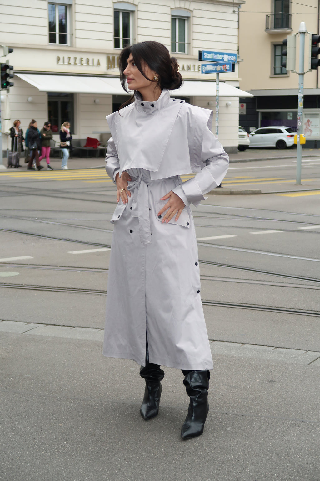 Rain Coat - Grey – MEMBERS
